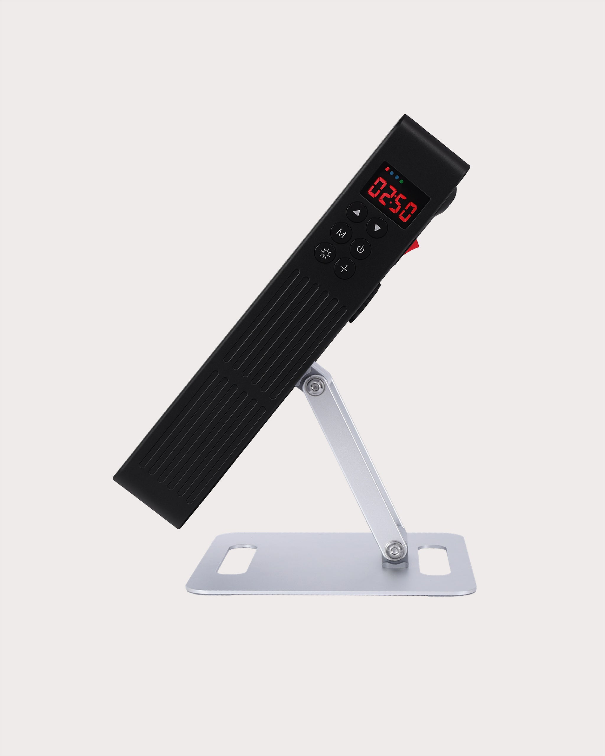 AuroraBox 60 Pro Red Light Panel (Jet Black Metal)